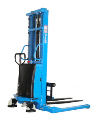 Find A Distributor Blog S15J Semi-Electric Straddle Stacker - Find A Distributor Blog