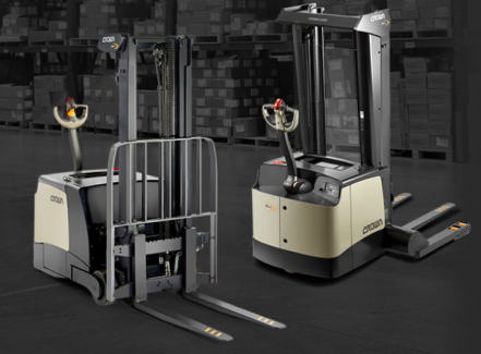 Find A Distributor Blog Crown SHC 5500 Series Counterbalance Stacker - Find A Distributor Blog